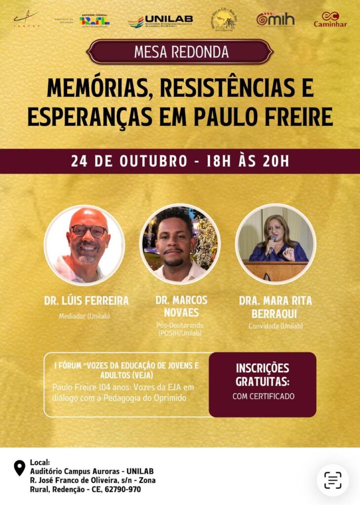 I Fórum Vozes da EJA (VEJA)